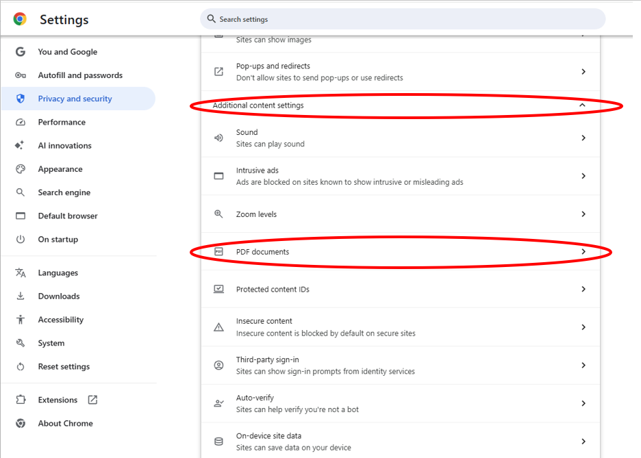 FAQ - How do I get documents (files, PDFs, etc) to open in a browser window instead of ...