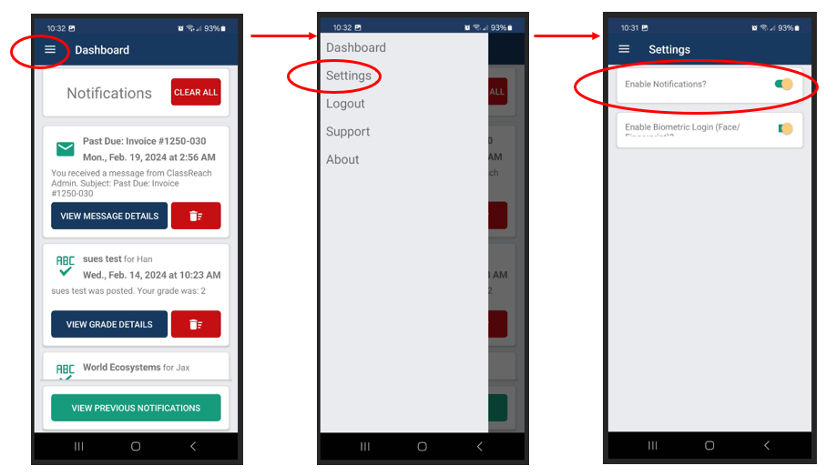 ClassReach Mobile App
