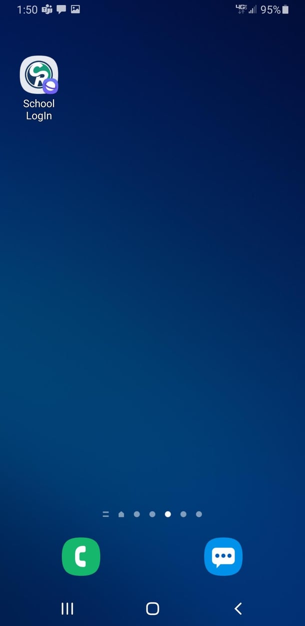 ClassReach Web App on a Mobile Device